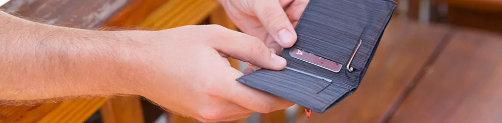 Slim Wallets for Men - Minimalist RFID Blocking Wallets by Allett