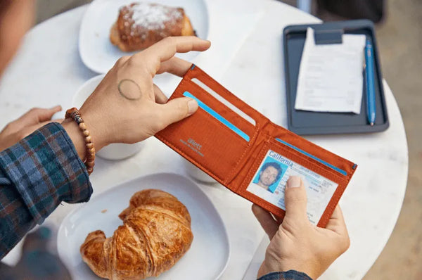 Nylon ID Wallet with RFID Blocking
